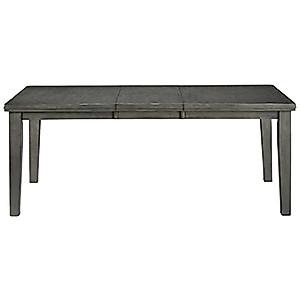 Signature Design by Ashley Hallanden Dining Extension Table, 0, Gray