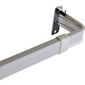 48" to 86" - SUPER DUTY Lockseam CURTAIN ROD with 2" Clearance #6125-025
