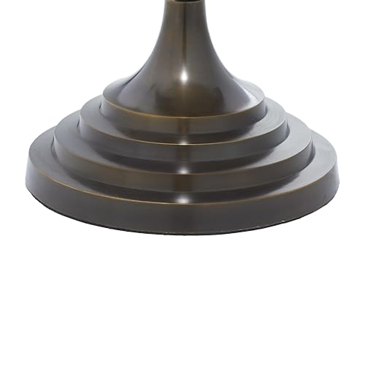 Deco 79 Aluminum Metal Globe, 9" x 8" x 16", Copper