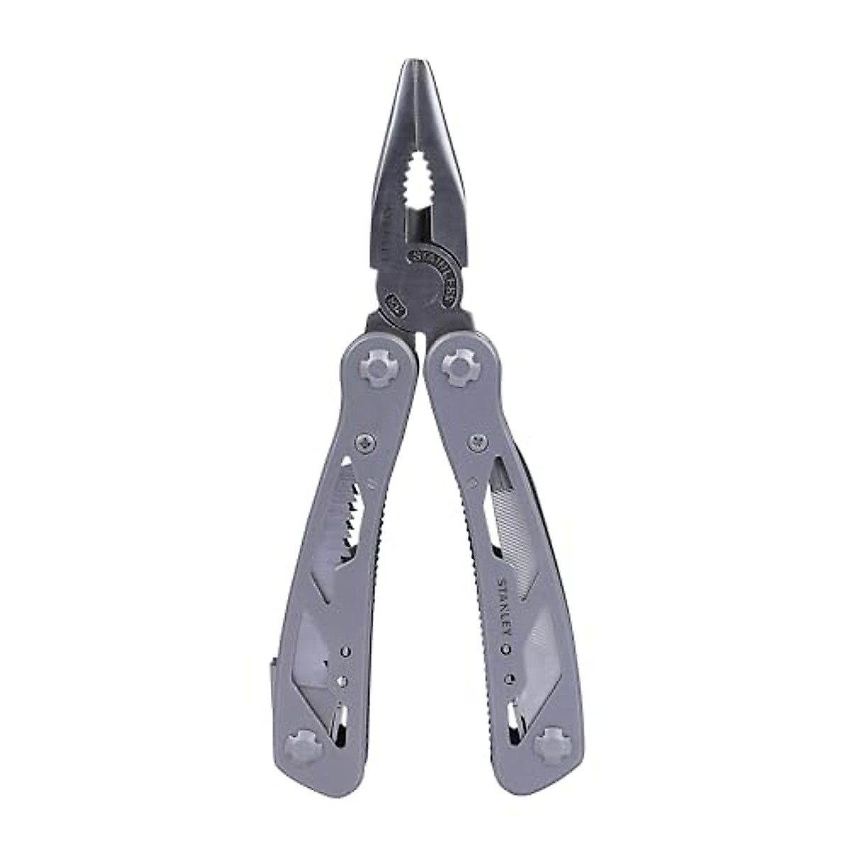 STANLEY Multitool, 12-in-1, Stainless Steel, Black Pouch (84-519K)