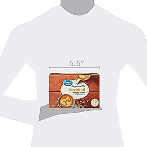 Great Value Cappuccino Coffee and Hot Drink Single Serve Pods, 12 Count (Hazelnut Cappuccino, Pack of 3)