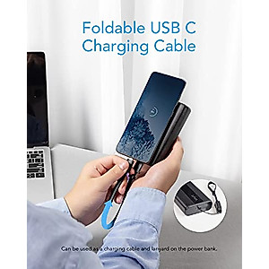 Small Power Bank 20000mAh, VRURC 22.5W PD & QC 3.0 Fast Charging USB C Portable Charger, 4 Output 3 Input Compact Battery Pack, LED Display External Phone Battery Compatible with Smart Devices