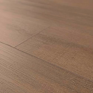 MSI Rutledge 20MIL Luxury Vinyl Flooring, Rigid Core Planks, LVT Tile, Click Lock Floating Floor, Waterproof LVT, Wood Grain Finish, Sample, Walnut Hill Brown