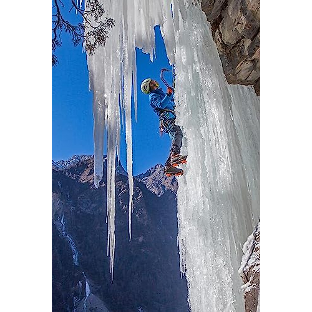 NorthPada 10mm 5 Meter Polyester Rock Static Climbing Rope Boat Anchor Marine Rope Dock Lines Arborist Tree Rope Hoist Rigging Line Orange