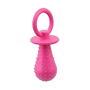 Nipple Shape Dog Cat Chew Toy Pet Dental Bell Toy Small,Color Random Clever