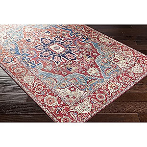 Artistic Weavers Lyyti Area Rug 7'6" x 9'6", 7 ft 6 in x 9 ft 6 in, Bright Red/Blue