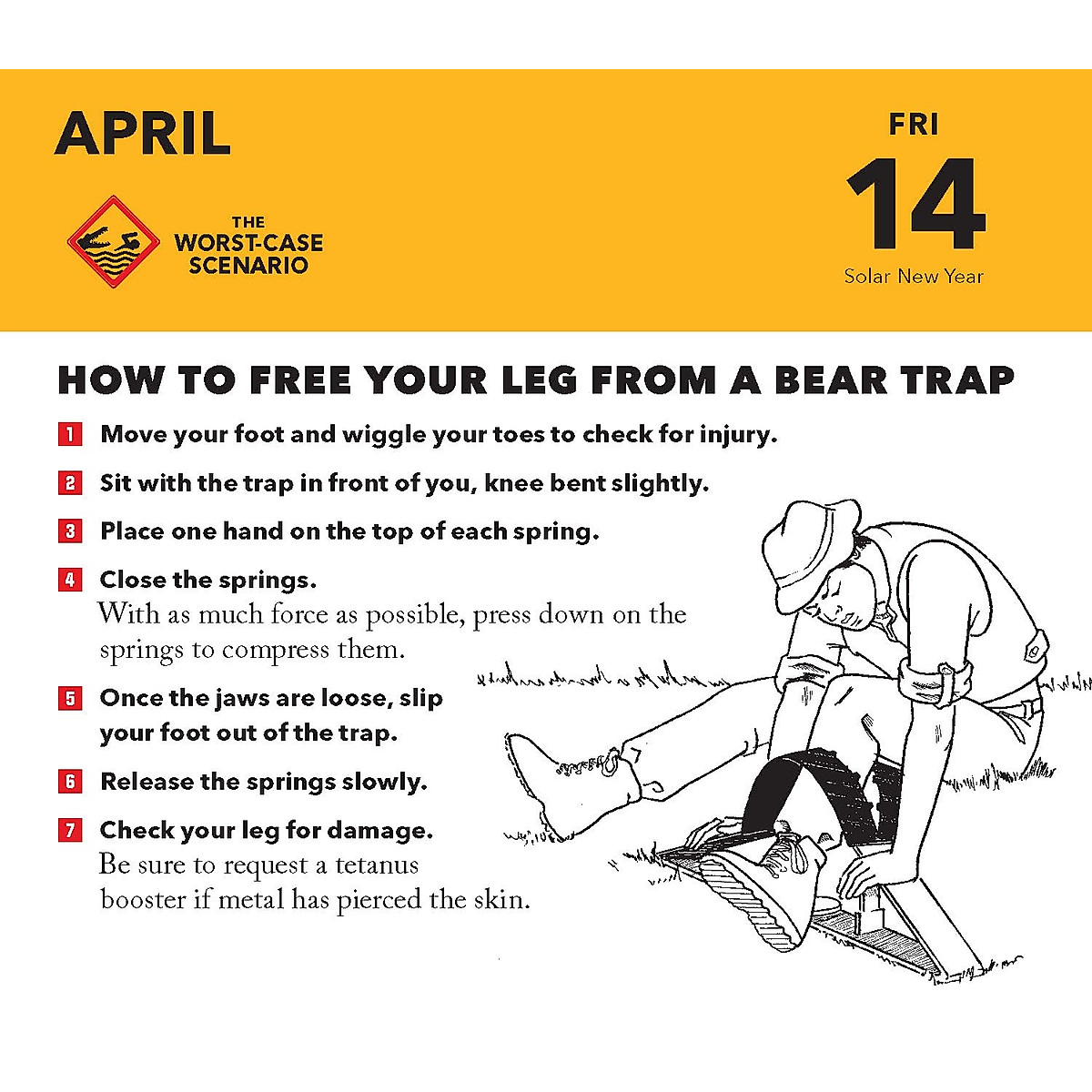 Worst-Case Scenario 2023 Daily Survival Calendar
