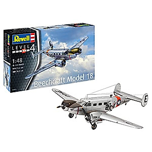 Revell 03811 Beechcraft Model 18 1:48 Scale Unbuilt/Unpainted Plastic Model Kit