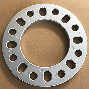 ZHTEAPR 2pc Universal Wheel Spacers 12mm 1/2" for most 8 Lug Vehicle 8x6.5 8x165.1 8x170 8x180 Compatible with F250 E350 Ram 2500 3500 Express 3500 K3500 Silverado Suburban 2500 Sierra 2500HD 3500HD