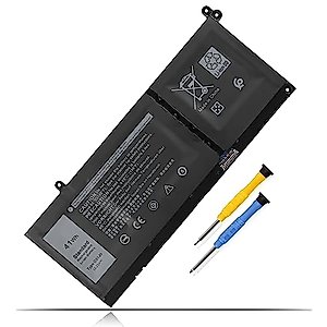 MULS G91J0 41Wh Laptop Battery for Dell Inspiron 13 5310 14 5410 14 Plus 7420 15 3510 3511 5510 16 5625 14 5410 2-in-1 Latitude 3320 3330 Vostro 5620 13 5310 14 3420 15 3510 V6W33 Laptop ​3467mAh