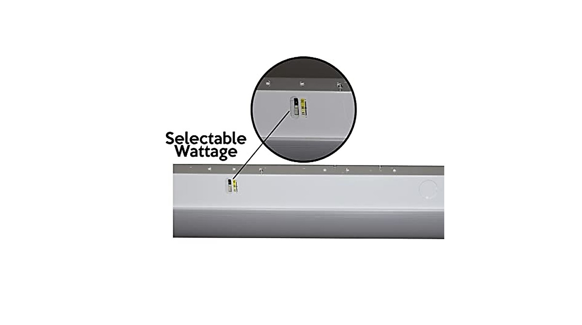 WareLight Blade LED Strip Light Fixture - G3 Series, 120-277V, Wattage ...