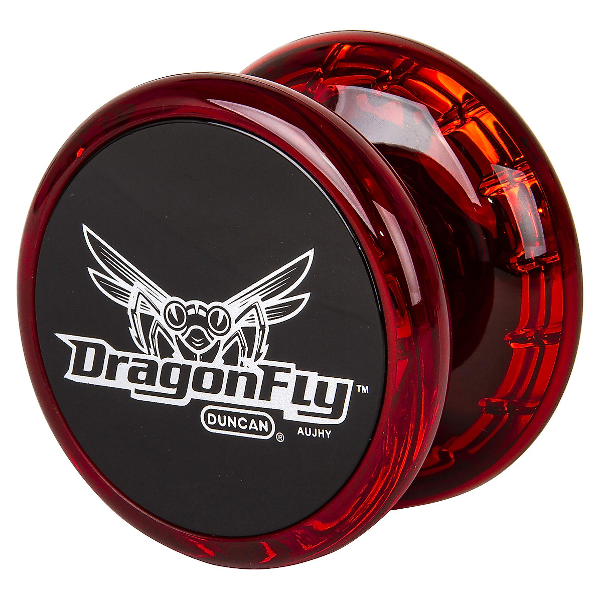 Dragonfly Yo-Yo -Red with Black Cap