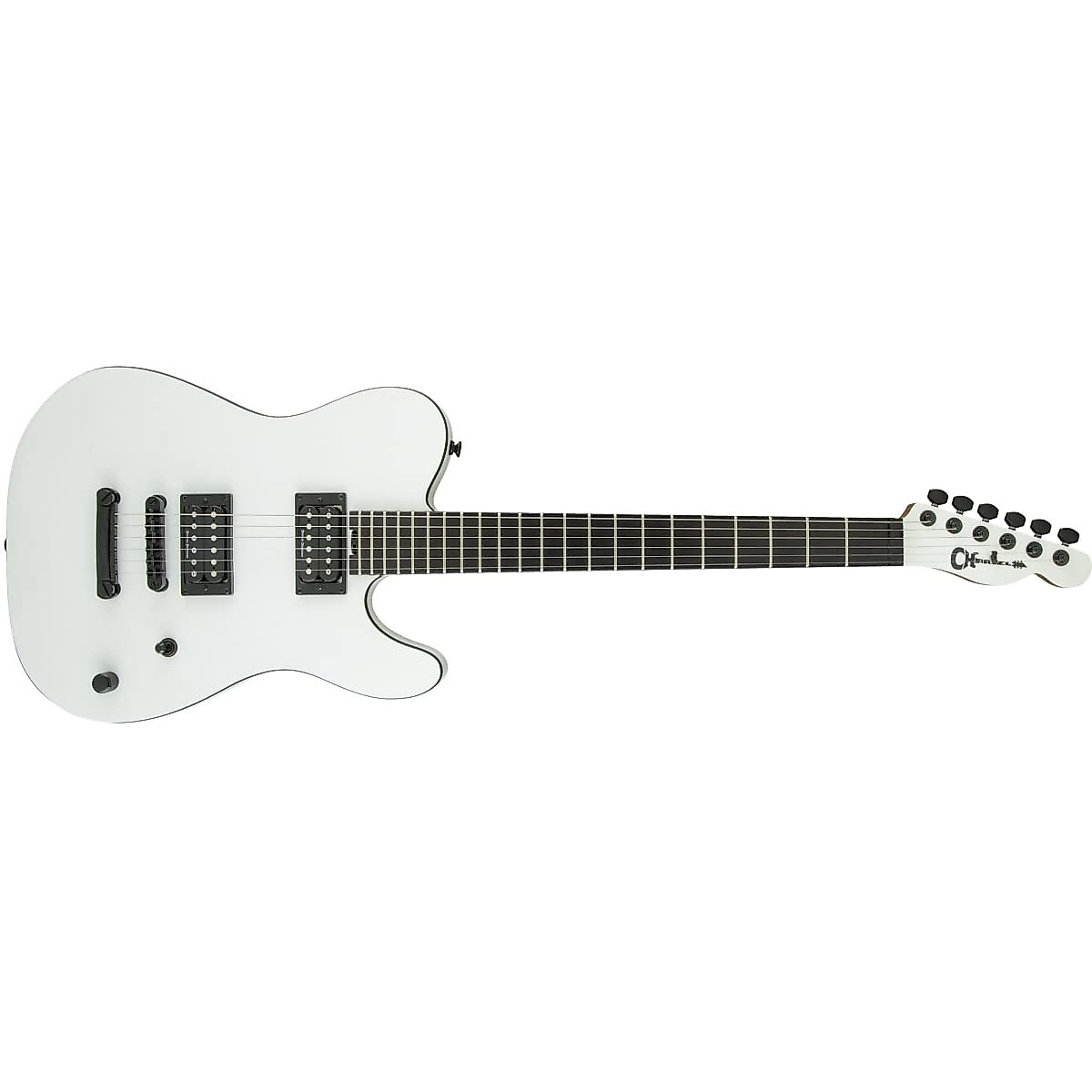 Charvel Joe Duplantier San Dimas Style 2 HH - Joe D Satin White