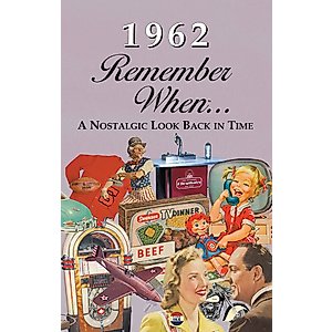 KardLet 1962 REMEMBER WHEN CELEBRATION : Birthdays, Anniversaries, Reunions, Homecomings, Client & Corporate Gifts
