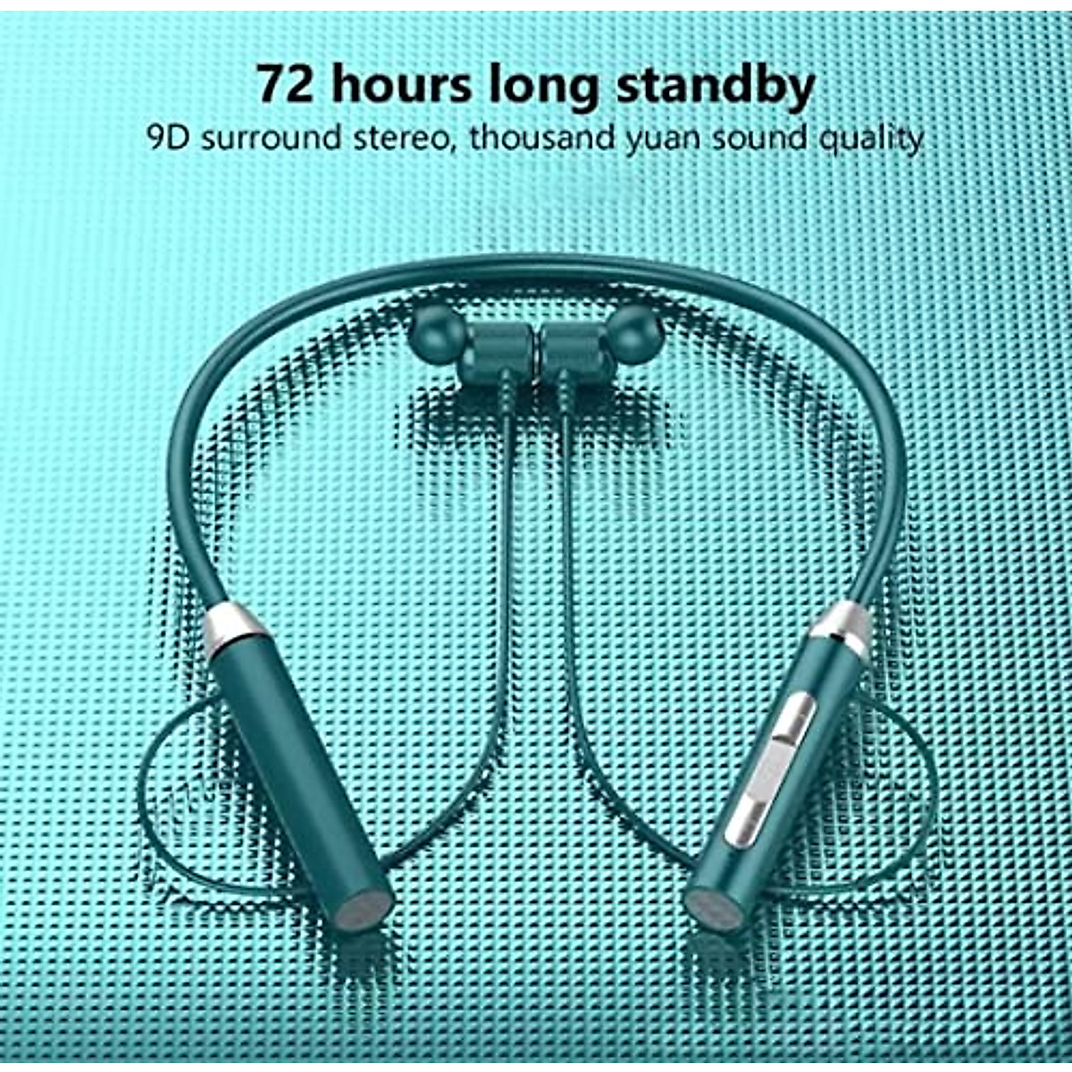 J01 Bluetooth Earphones Wireless Earbuds Magnetic Neckband Earphone Waterproof Sport Headset with Mic Noise Cancellation