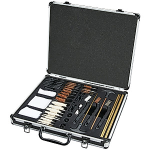 OUTERS Universal .17 & Up 62-Piece 70090 Gun Cleaning Kit In Aluminum Case