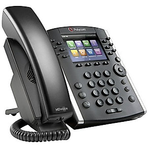Polycom VVX 401 Corded Business Media Phone System - 12 Line PoE - 2200-48400-001 - AC Adapter (Included) - Replaces VVX 400 (Renewed)