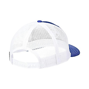 ARIAT Men's Cap, Richardson 112 Fit, Blue, Adjustable,Signature Logo, White Contrast Stitching, Mesh Back