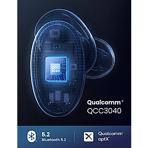 UGREEN X5 Wireless Earbuds Bluetooth 5.2, in-Ear Wireless Earphones with 4 Mics, CVC 8.0 Noise Cancelling for Clear Calls, AptX HiFi Stereo Adaptive Bluetooth Earbuds, 28h Playtime, Touch Control