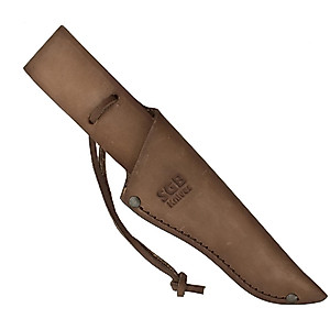 Puma SGB Skinner POM Commando Staghorn Hunting Knife with Leather Sheath