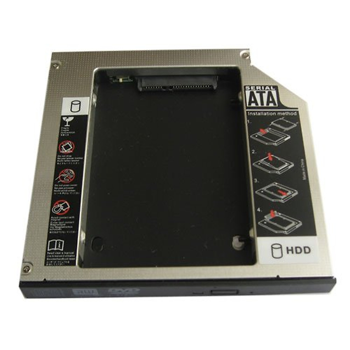 Generic 2nd Hard Drive HDD Ssd Caddy for Dell Inspiron 15r 3521 Inspiron 15r 5537 Sony Vpcz1 Vpcz117gg Swap Uj-267 Uj267 Uj-162