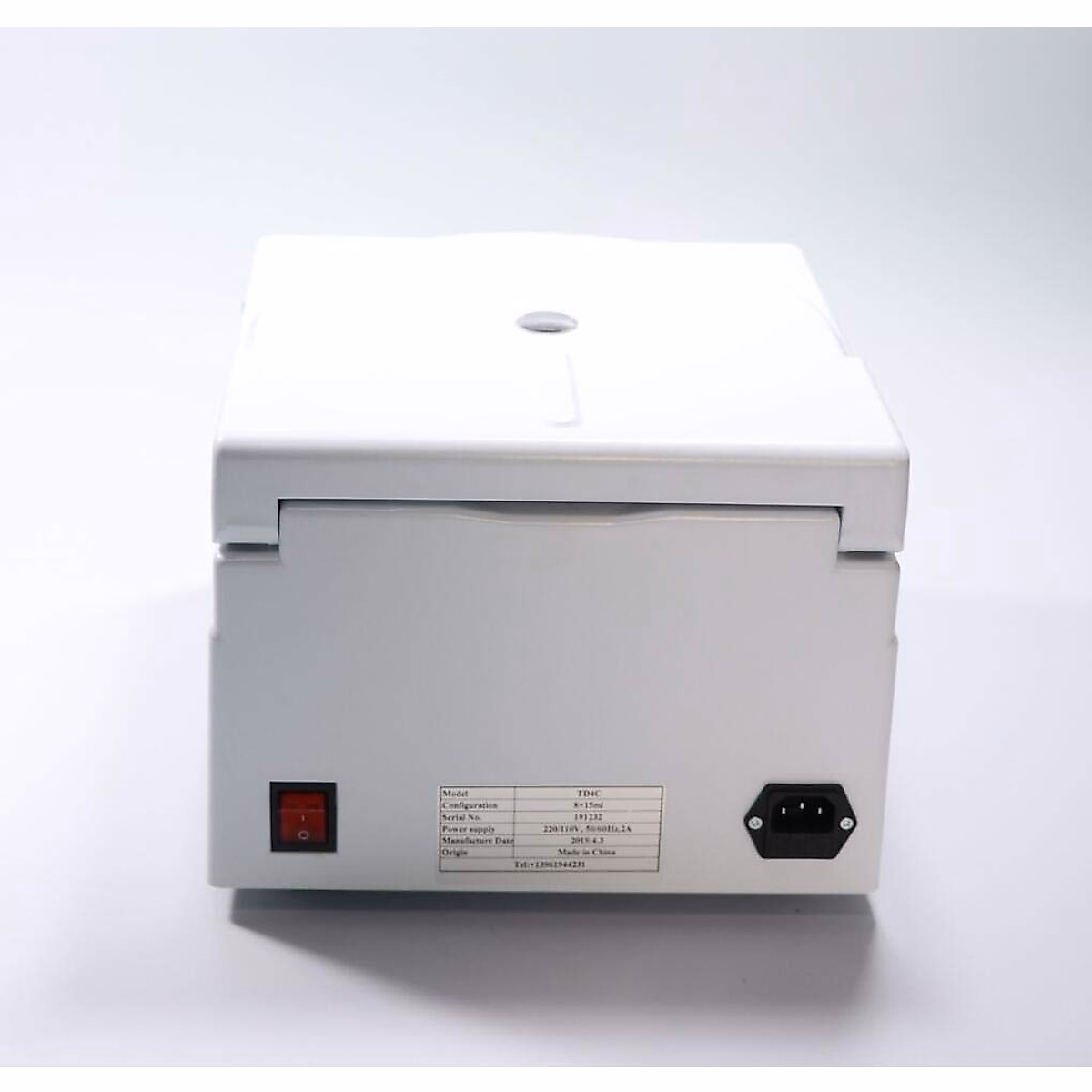 PRP Centrifuge - DEJUN 4000rpm Lab Benchtop Centrifuges with Aluminum Alloy Rotor 8 x 10/15ml and Digital Display Laboratory Low Speed Desktop Centrifugal Machine