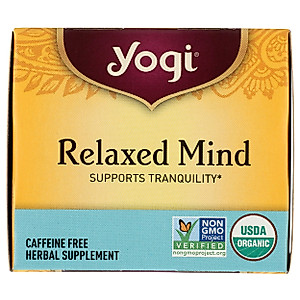 Yogi Tea, Relaxed Mind, 16 Count, Packaging May Vary