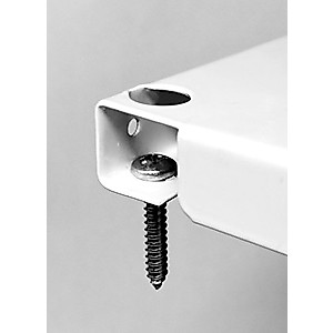 Wall Control Pegboard Rack Home & Garage Tool Storage & Organization White Metal Pegboard Pack - Two 32-Inch x 16-Inch White Steel Peg Board Panels