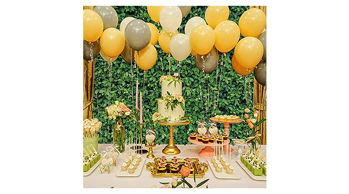 Msocio 7x5ft Greenery Backdrop for Events & Photography