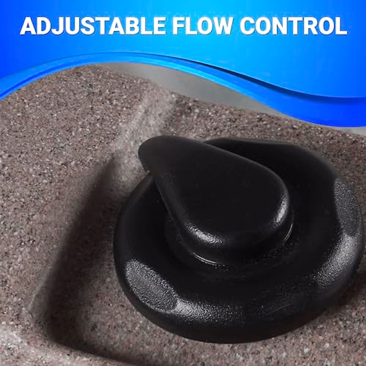 Essential Hot Tubs - Integrity Spa 11-Jet 2023 4-5 Person Bench Seating with Massage Features, 71 x 71 x 30 Inches, 120V, Millstone