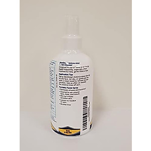 SkinSmart Antimicrobial Facial Cleanser Spray to Remove Viruses and Bacteria Around Eyes, Nose and Mouth, Fight Maskne, 8 oz Spray Non-Irritating Hypochlorous Spray