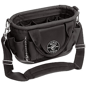 Klein Tools 58890 Tool Tote with 17 Pockets and Shoulder Strap