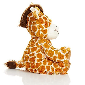 1i4 Group Warm Pals Microwavable Lavender Scented Plush Toy Weighted Stuffed Animal - Flirty Giraffe