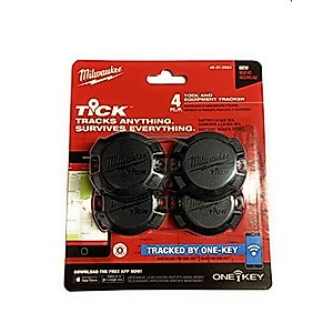Milwaukee 48-21-2004 One-Key Tick Tool and Equipment Tracker (4 pack)