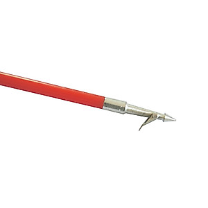 Jiexi Hwyp 4 Fishing Bolts for 50 to 130 Pounds Crossbow & 3 Fishing Line Wheel Pack of 1 (red)