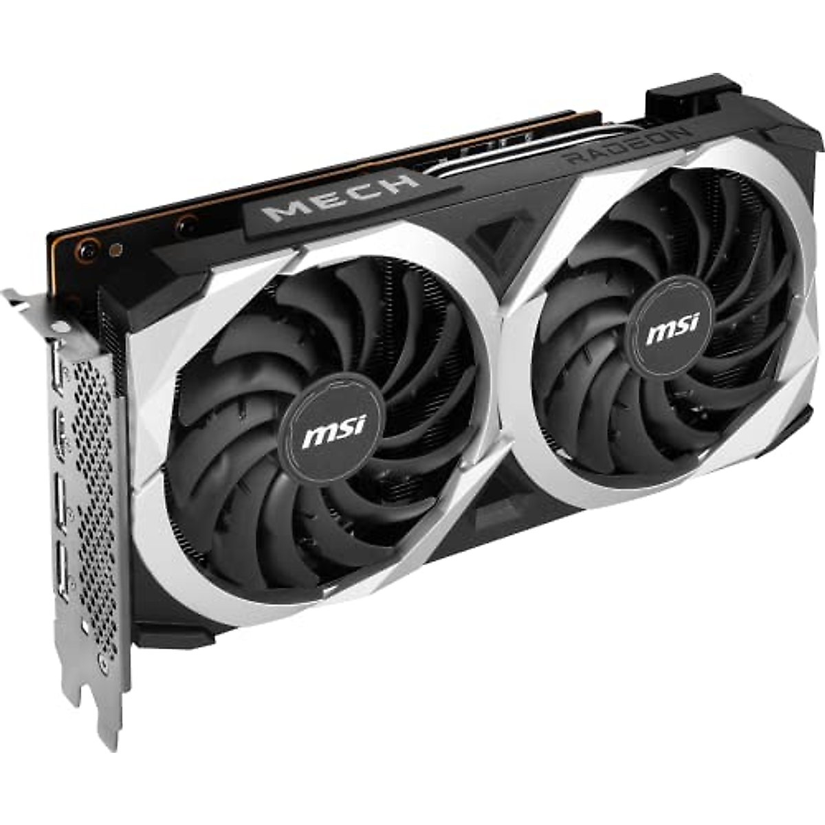 MSI Gaming Radeon RX 7600 128-bit 8GB GDDR6 DP/HDMI Dual Torx 3.0 Fans FreeSync DirectX 12 VR Ready OC Graphics Card (RX 7600 MECH 2X Classic 8G OC)
