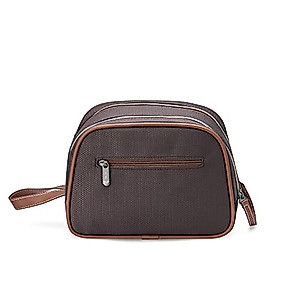 DELSEY PARIS Chatelet 2.0 Toiletry and Makeup Travel Bag, Chocolate Brown
