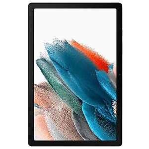 SAMSUNG Galaxy Tab A8 10.5" WUXGA Touchscreen Android Wi-Fi Tablet, Silver, 128GB Memory, Octa-core Processor, 1920 x 1200 Display, 4GB RAM, 8MP Rear + 5MP Front Camera, Bluetooth v5.0