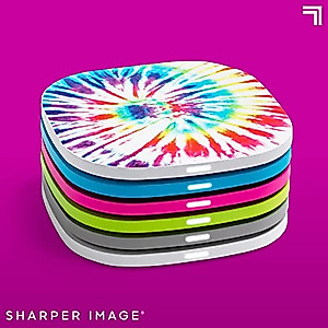 SHARPER IMAGE 5W Wireless Charging Pad with 6 Ft. Cord - Neon Pink