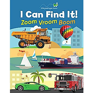 I Can Find It! Zoom Vroom Boom (Large Padded Board Book)