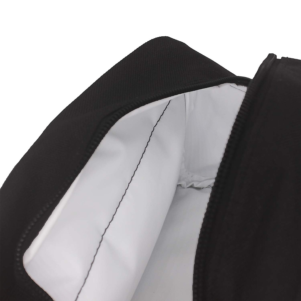 Slynnar Freezable Snack Box Lunch Bag, Black