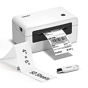 PRT Shipping Label Printer - 150mm/s 4x6 Desktop Thermal Label Printer for Shipping Packages, Small Business, USPS, FedEx, Shopify, Etsy, Amazon, Ebay