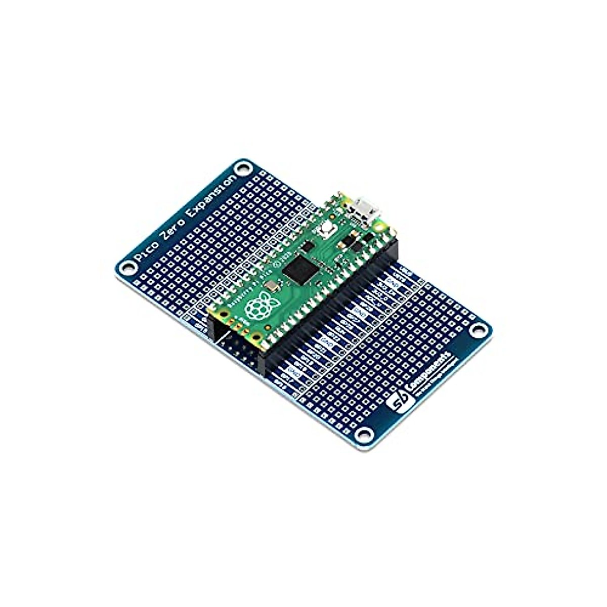 sb components Raspberry Pi Pico Board with Raspberry Pi Pico Zero Expansion, Pico Expansion Module Board for RPi Pico, Raspberry Pi Pico Kit