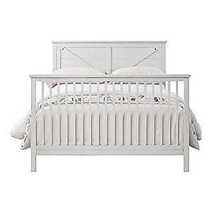 Oxford Baby Montauk Crib to Full-Size Bed Conversion Kit, Barn White
