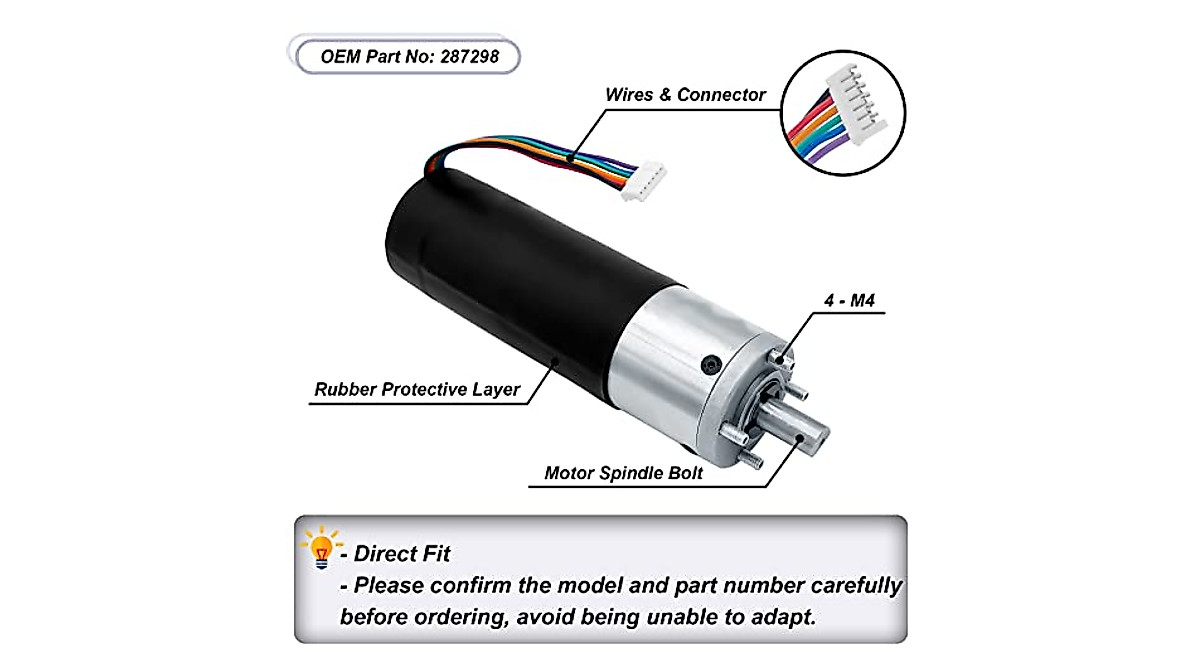 High Torque RV Slide-Out Motor - 287298 Compatible