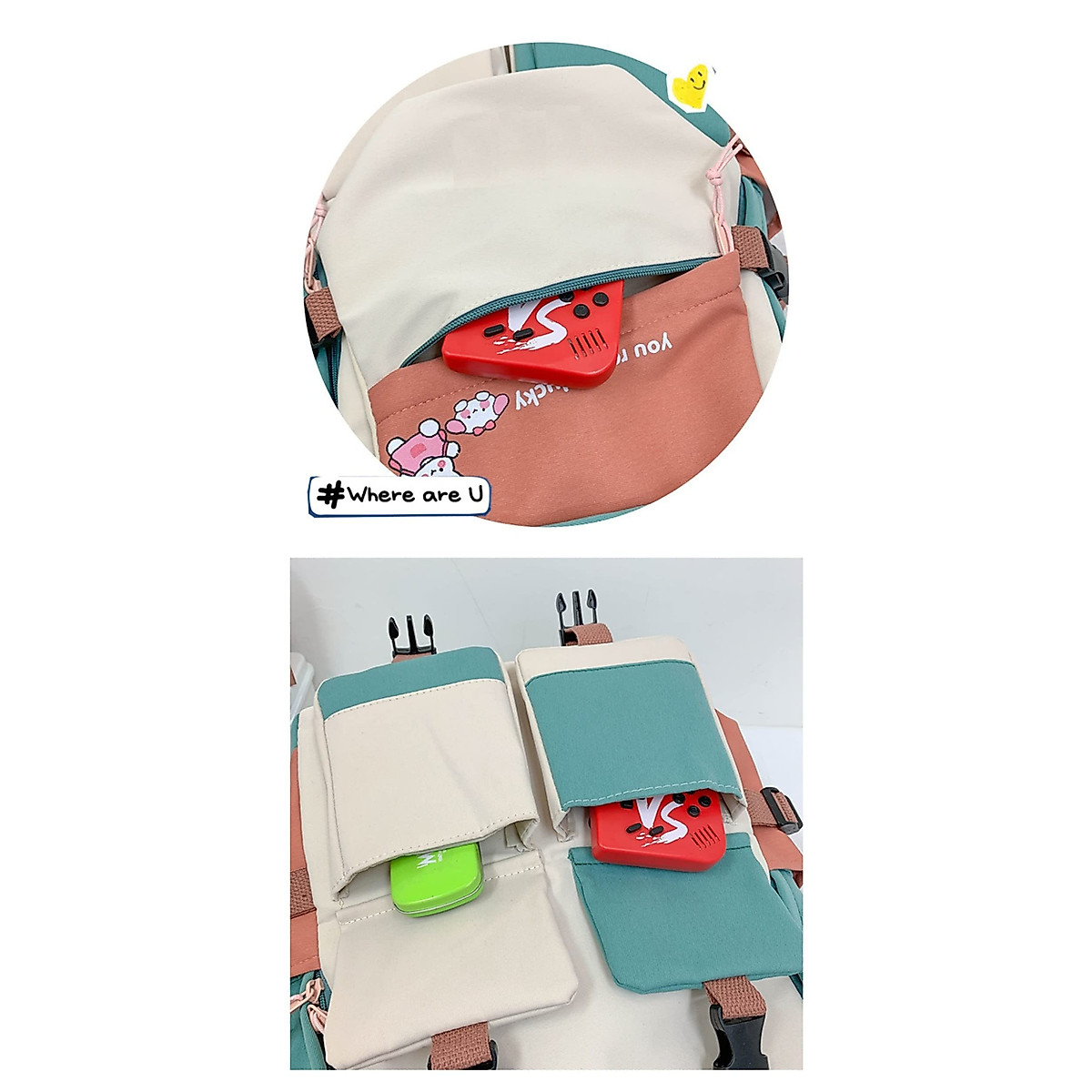 ISaikoy Anime Fairy Tail Backpack Bookbag Shoulder School Bag Daypack Laptop Bag 10