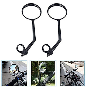 2 PCS Bike Mirror,Bike Mirror 360° Rotatable,Bike Rear Mirror for Adult Bikes Retro Bicycle Accessories,Bike Mirrors for Mtb/Kids/Ebike