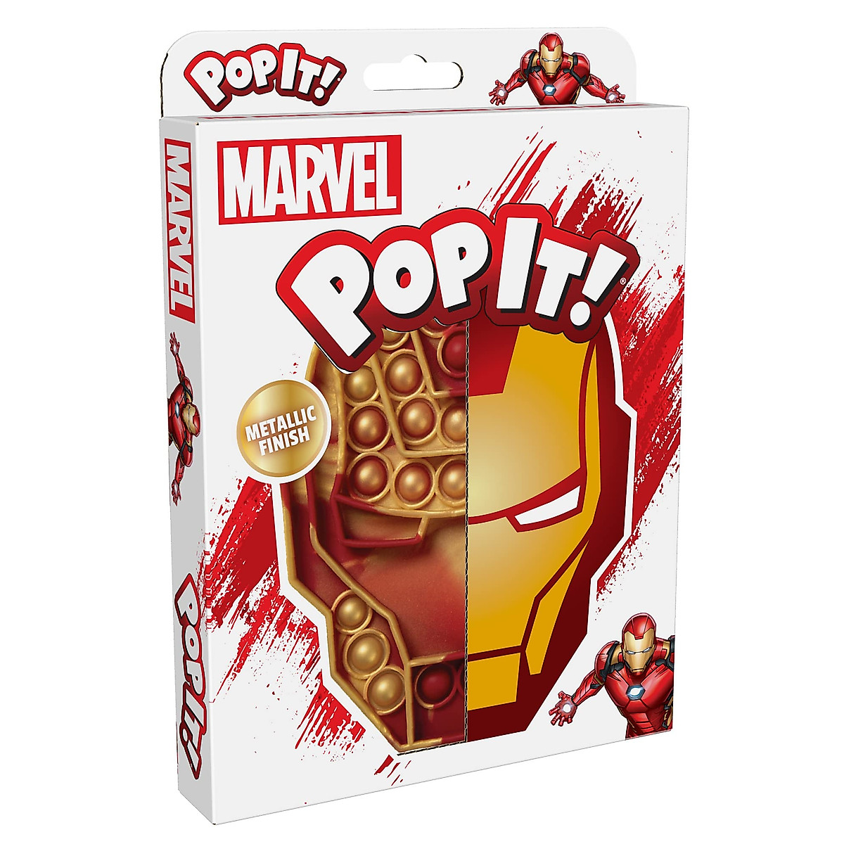Buffalo Games - Pop It! - Marvel Iron Man Metallic