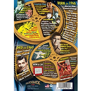 Flickback 1960 DVD Greeting Card for Birthday or Annivesary