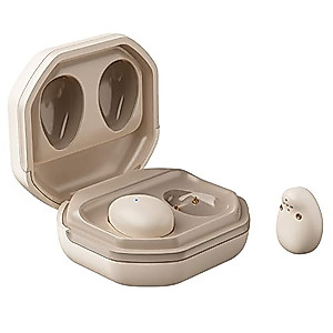 eleror Sleep Earbuds Z1, Invisible Wireless Bluetooth Earbuds for Small Ears, Small Ear Buds Headphones，Mini Earphones Light Weight for Comfort Fit (Nude)